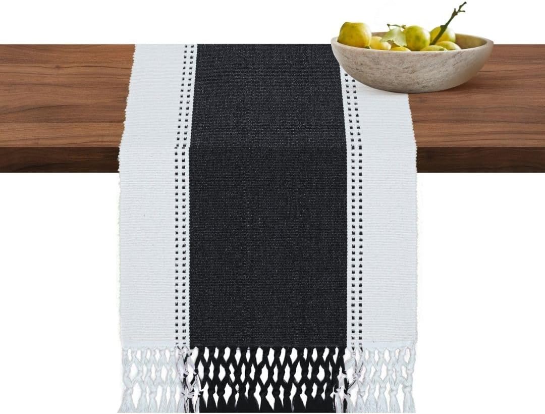 Amazon.com: CottonCove Table Runner 100% Cotton 72 inch Long - Soft ...
