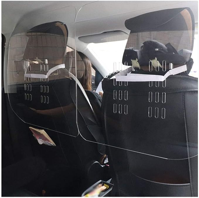 Ecoodisk Sneeze Guard for Car/Vehicle/Taxi Safety Partition, Protective ...