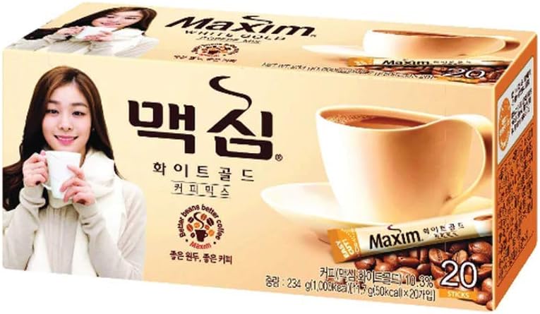 Amazon.com : Maxim Mocha Gold Mild Coffee Mix 12g X 100pc (2.64 Pound ...