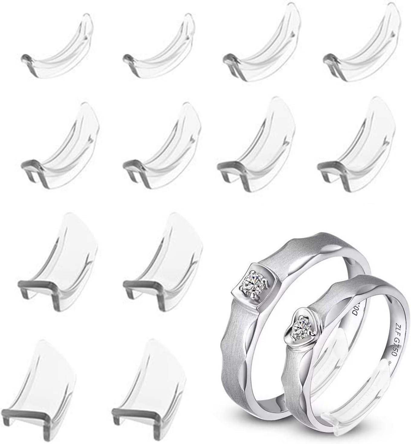 Amazon.com: Ring Sizers for Loose,Ring Adjuster for Loose Rings Women ...