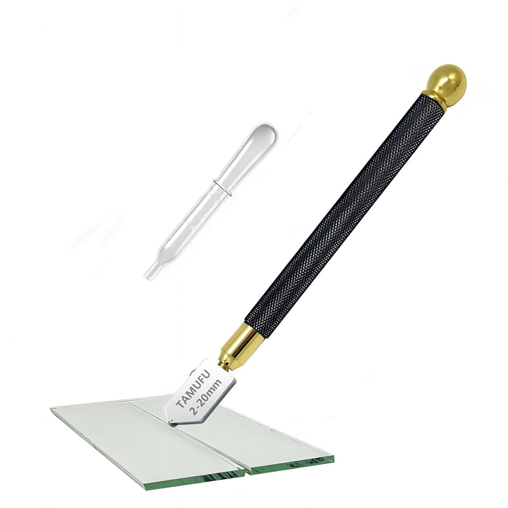 Glass Cutters Tools Professional Glass Cutter Kit With Oil ...