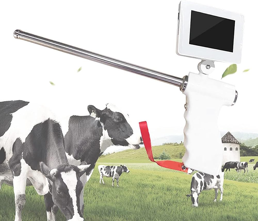 Amazon.com: MOXOW Cow Artificial Insemination Device, Veterinary Breeding Kit, Heating/Vibration ...
