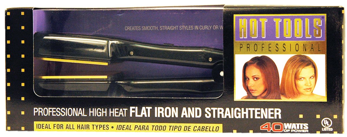 Amazon.com : Hot Tools Flat Iron and Straightener (#1193) : Flattening ...