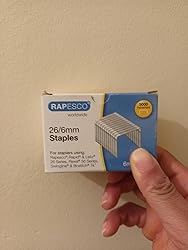 Q-Connect Staples 26/6mm (Pack of 5000) KF27001 : Amazon.co.uk ...