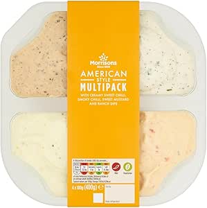 Morrisons American Style Multipack Dip Mix, 4 x 100g : Amazon.co.uk ...