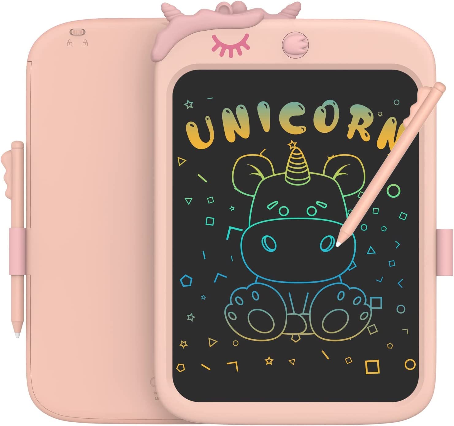Amazon.com: TEKFUN LCD Writing Tablet Doodle Board,Colorful Drawing Pad ...