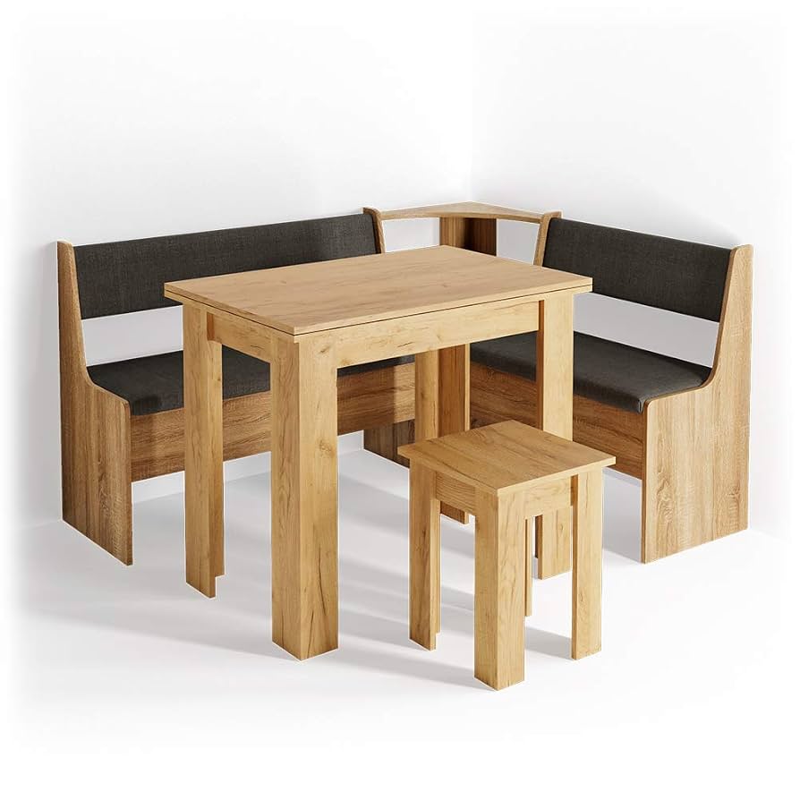 Corner Seating For The Kitchen Set Corner Dining Set Corona Gray