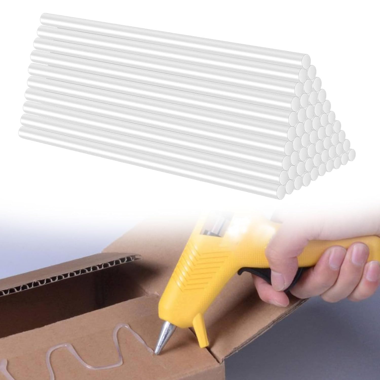 30 Pièces Bâton de Colle Chaude, Colle Chaude, 7 x 150mm Bâtons de ...