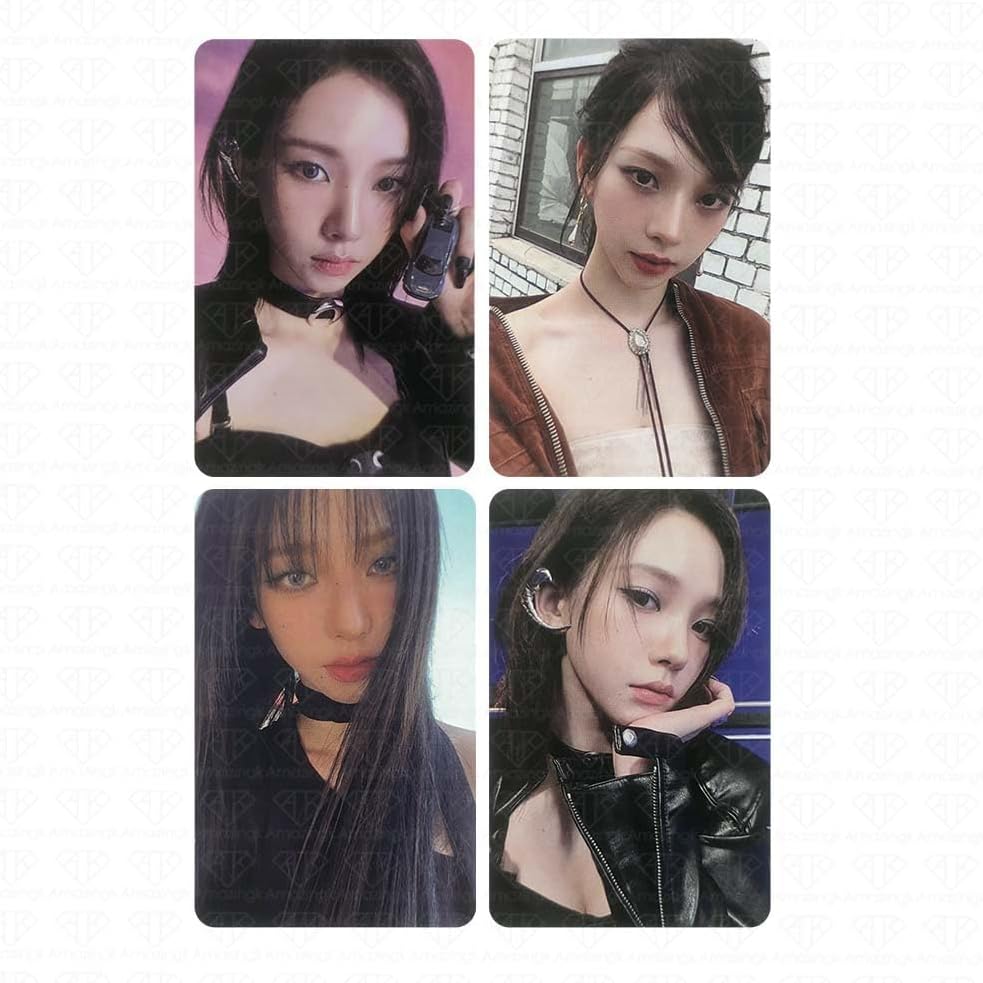 Amazon.com: AmazingK Aespa 4th Mini Album Drama Photocard Each Member ...