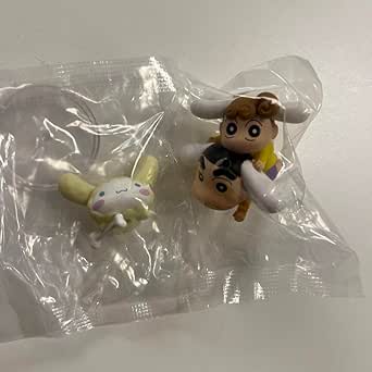 Amazon.co.jp: Crayon Shin x Sanri Characters Cinnamoroll Shin-chan ...