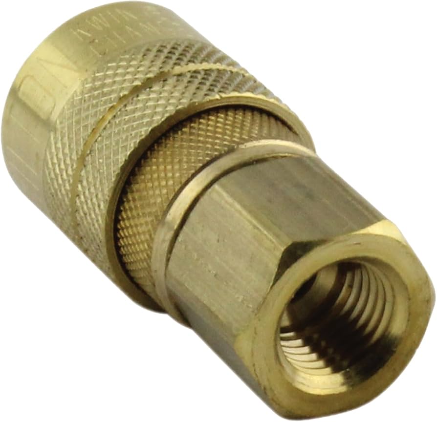 Milton Air Fittings Quick Disconnect 1/4" NPT M Style Coupler And Plug