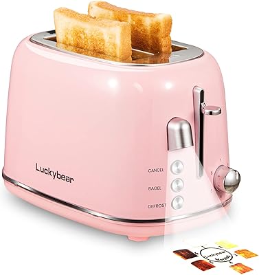 Amazon.com: iSiLER 2 Slice Toaster, 1.3 Inches Wide Slot Toaster with 7 ...