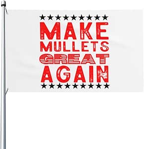 Amazon.com: Xloenmva Make Mullets Great Again ingleide OutsideVivid ...