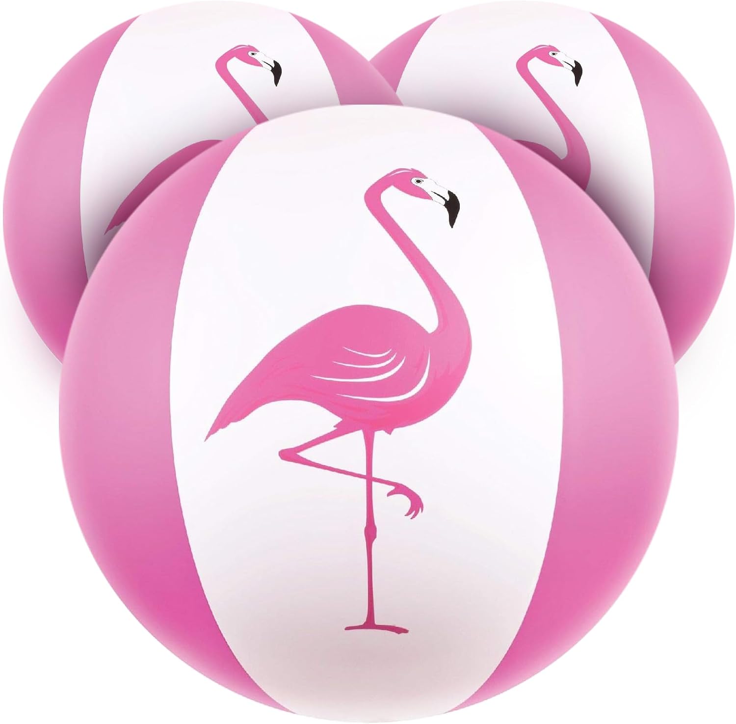 Amazon.com: Kangaroo 27” Jumbo Pink Flamingo Beach Ball I Inflatable ...