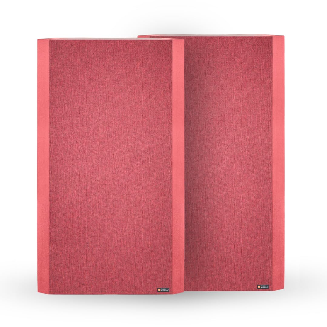 Timber Acoustics® Bevelled Edge Corner Bass Traps | Rockwool®| Pine ...