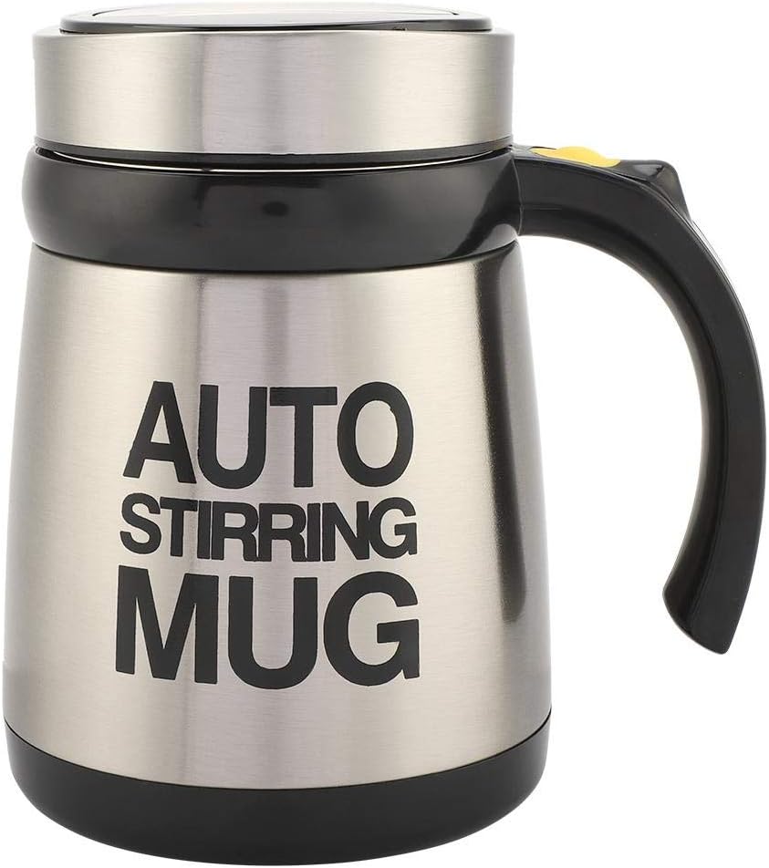 JULYKAI Self-Stirring Coffee Mug, 400ml Electric Coffee Stirring Mug ...
