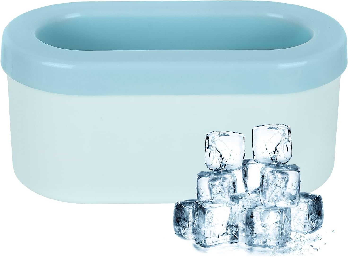 Amazon.com: LUEXBOX Cylinder Ice Cube Mold Ice Trays, Silicone Ice ...