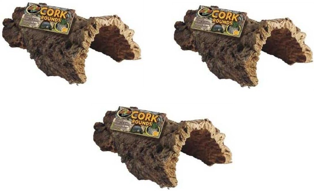 Amazon.com: Zoo Med Natural Cork Bark, Round, Medium (3 Pack) : Pet ...