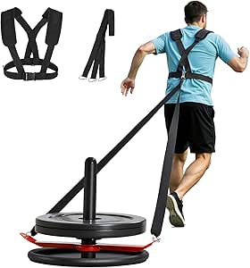 Amazon.com : VEVOR Weight Sled, Steel Power Sled, Fitness Strength ...