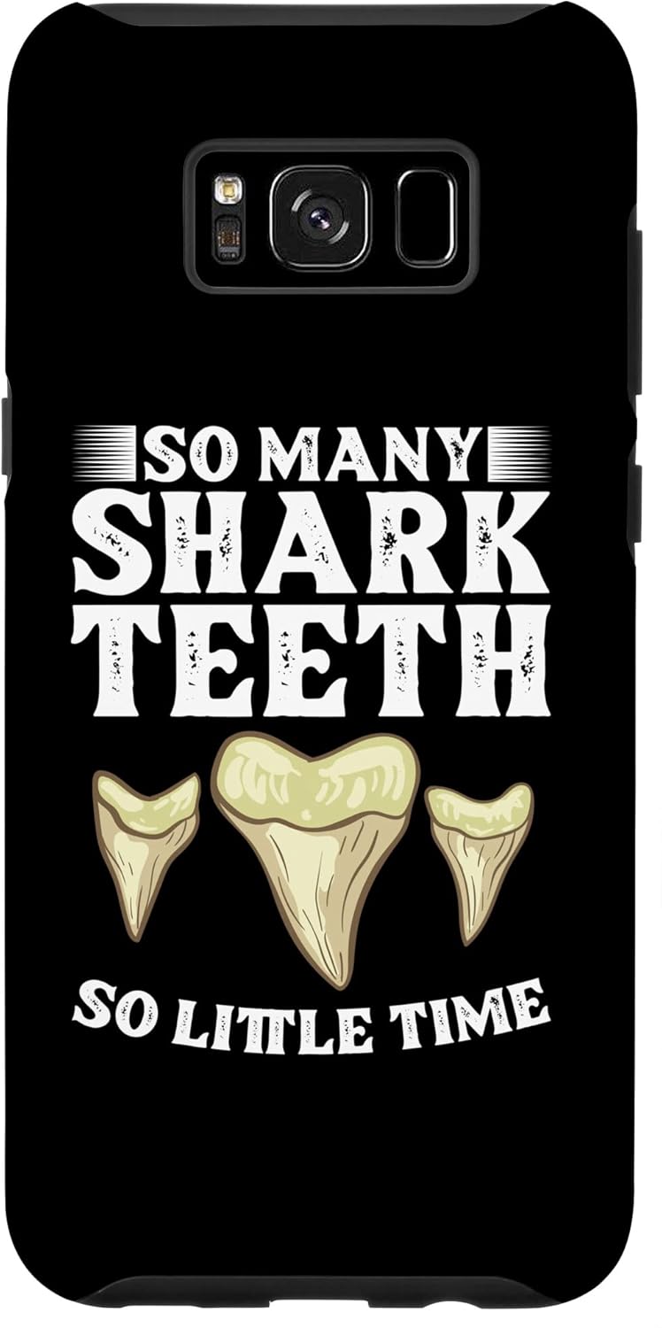 Amazon.com: Galaxy S8+ Shark Teeth Fossil Tooth Megalodon Collector ...