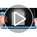 20 White Glitter Tile Stickers for 8x12 inch Tile 30x20 cm Sparkle ...