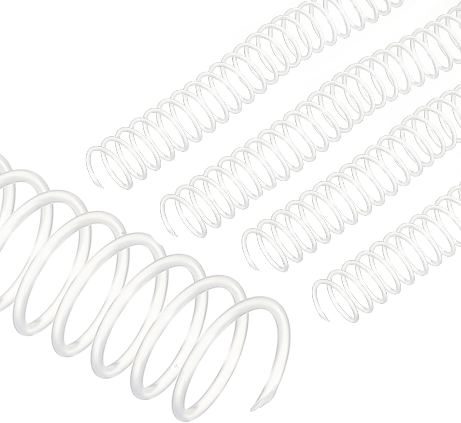 Amazon.com : PATIKIL 20mm(3/4") Plastic Spiral Binding Coils, 50 Pcs ...