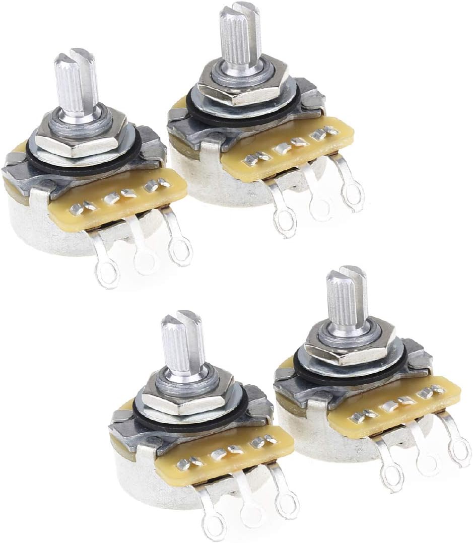 Amazon.com: CTS 450 Series B500K Split Shaft Guitar Pots Linear Taper ...
