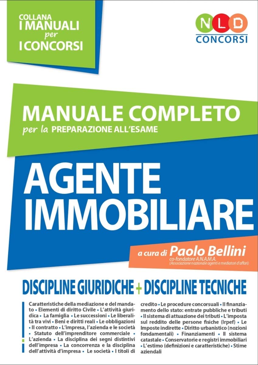 Agente Immobiliare. Manuale Completo Per La Preparazione All'esame Con ...