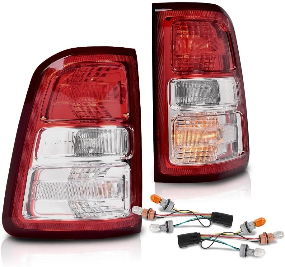 Amazon.com: CHEDA Tail Lights w/Bulbs Driver & Passenger Side ...