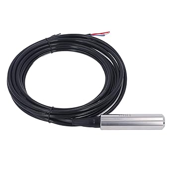 Wasserstandssensor 12‑30 VDC Füllstandsmessumformer Edelstahl ...