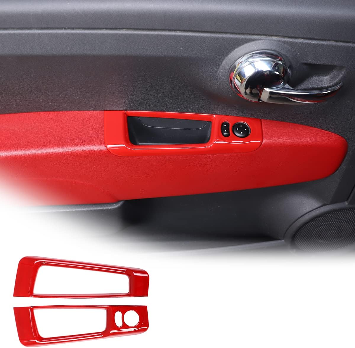 Amazon.com: JONKOKO Car Rearview Mirror Adjustment Switch Decoration ...
