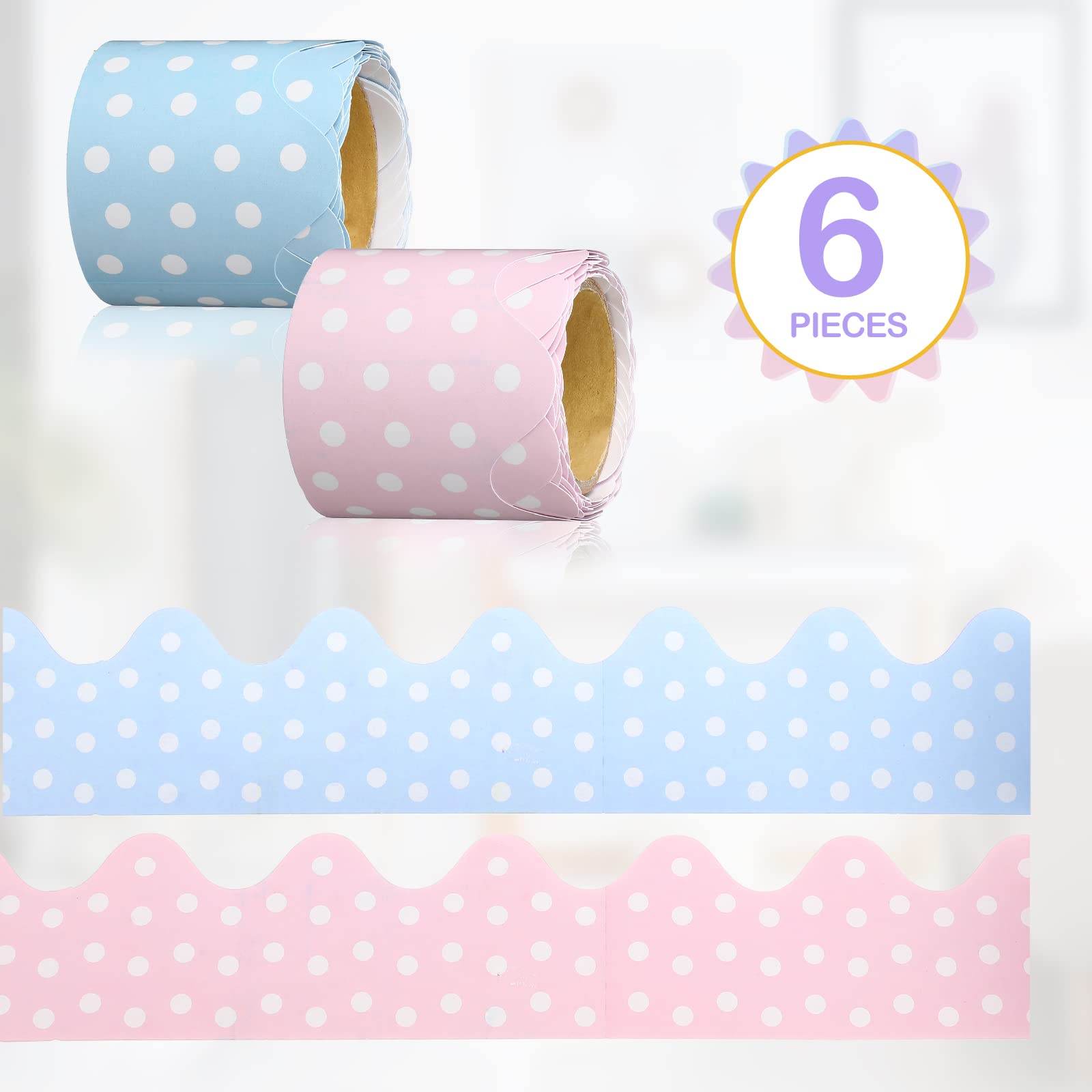 Scallop Polka Dot Birthday Printable