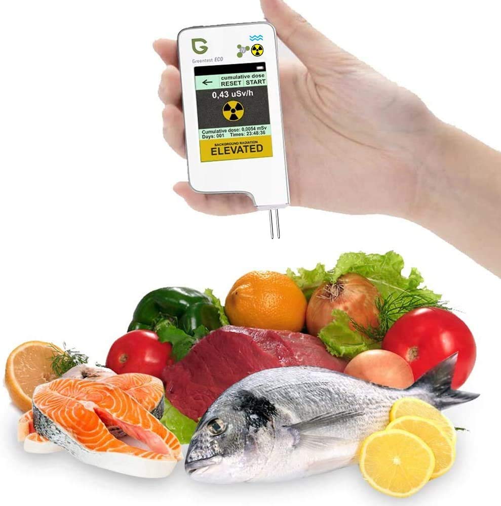 6 in 1 Greentest ECO 5F Food Nitrate Tester, High Accuracy Radiation ...