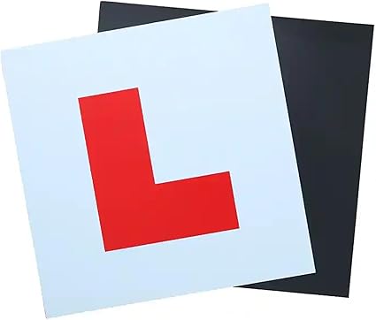 79auto Fully Magnetic L-Plates, Super Strong, Premium 1.3mm Extra Thick ...