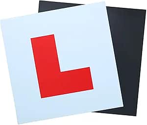 79auto Fully Magnetic L-Plates, Super Strong, Premium 1.3mm Extra Thick ...