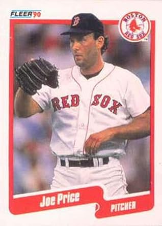 Amazon.com: 1990 Fleer Baseball #282 Joe Price Boston Red Sox Official ...