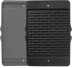 Amazon.com : JSEFKIK 7598 Cast Iron Reversible Grill Griddle for Weber ...