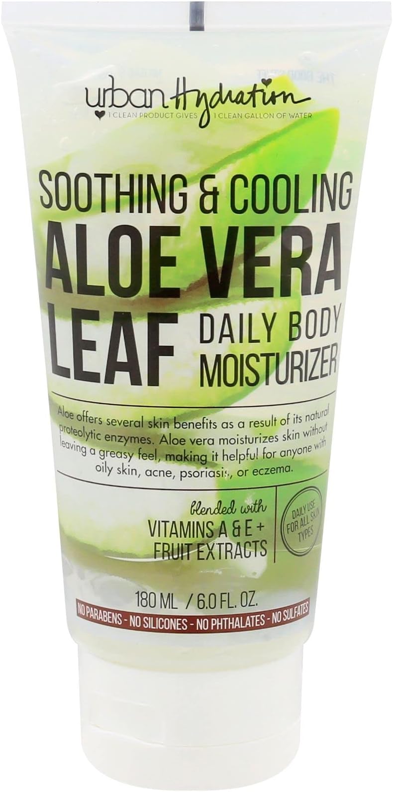 Amazon.com : Urban Hydration Soothing & Cooling Aloe Vera Daily Body ...