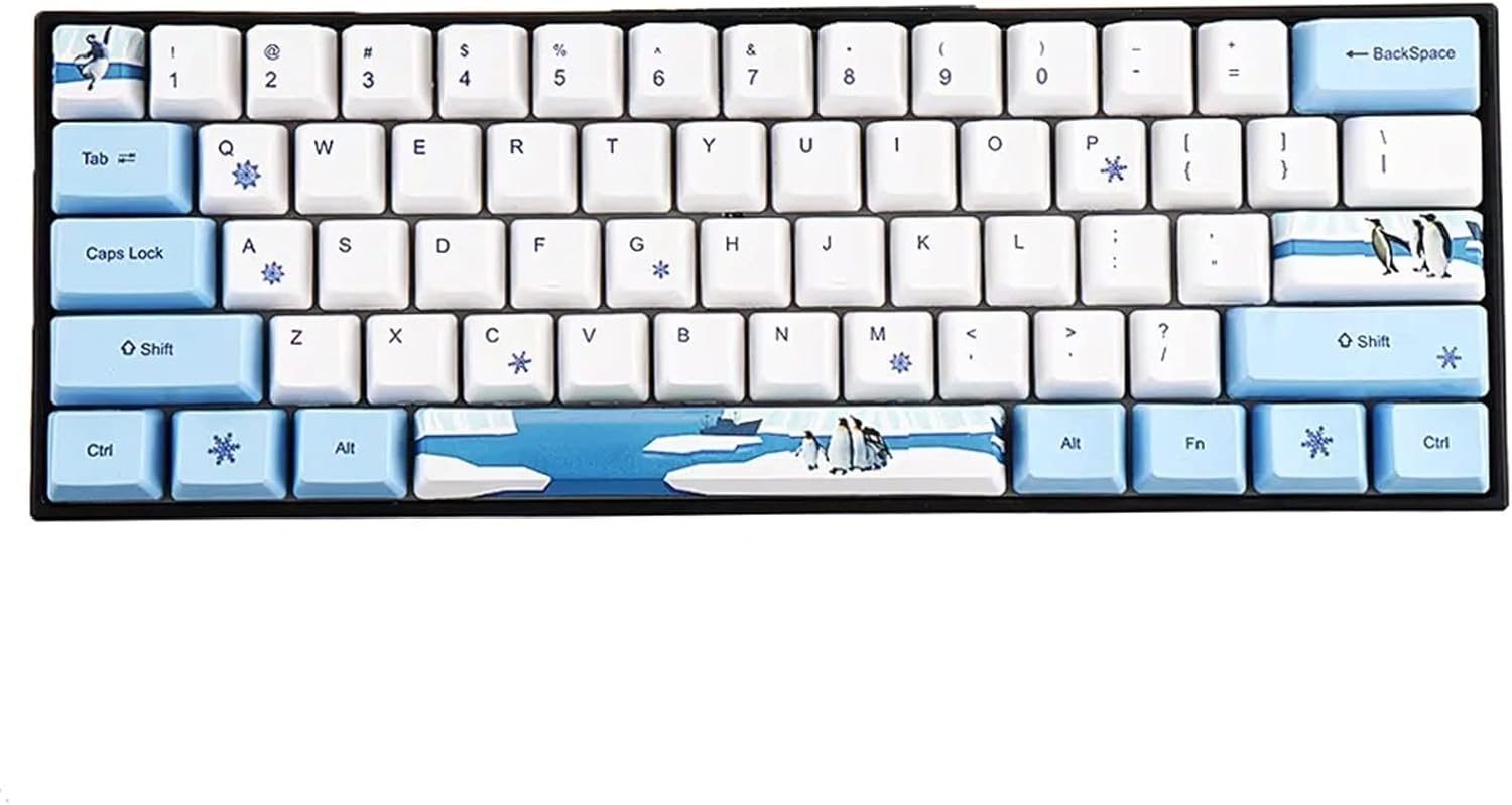 Amazon.com: Keycap Set 72 Keys Penguin Keycap Set OEM Profile PBT ...