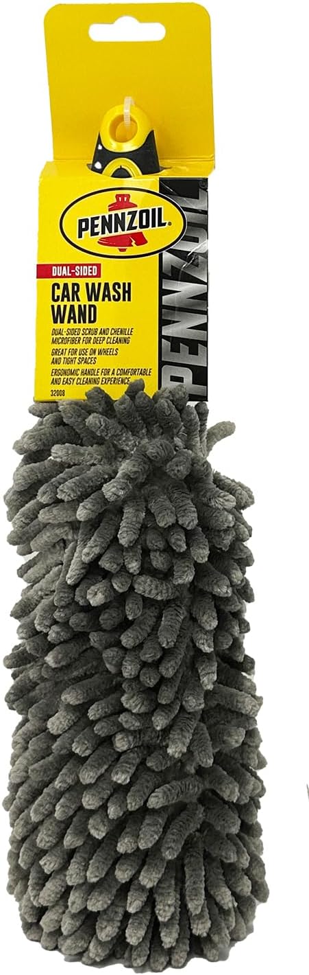 Amazon.com: Pennzoil Dual-Sided Car Wash Wand: Car Wash Wand with ...