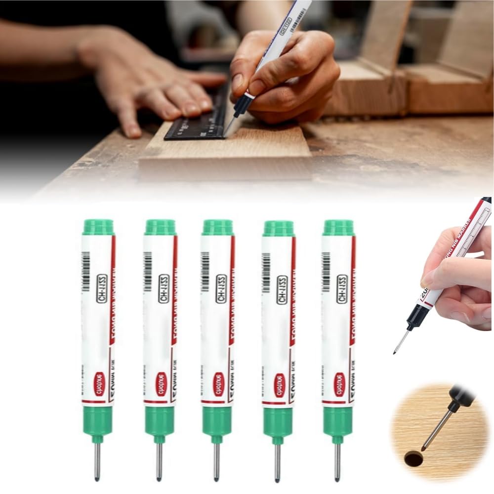 Amazon.com: 2024 Upgrade Long Head Deep Hole Marker,Permanent Markers ...