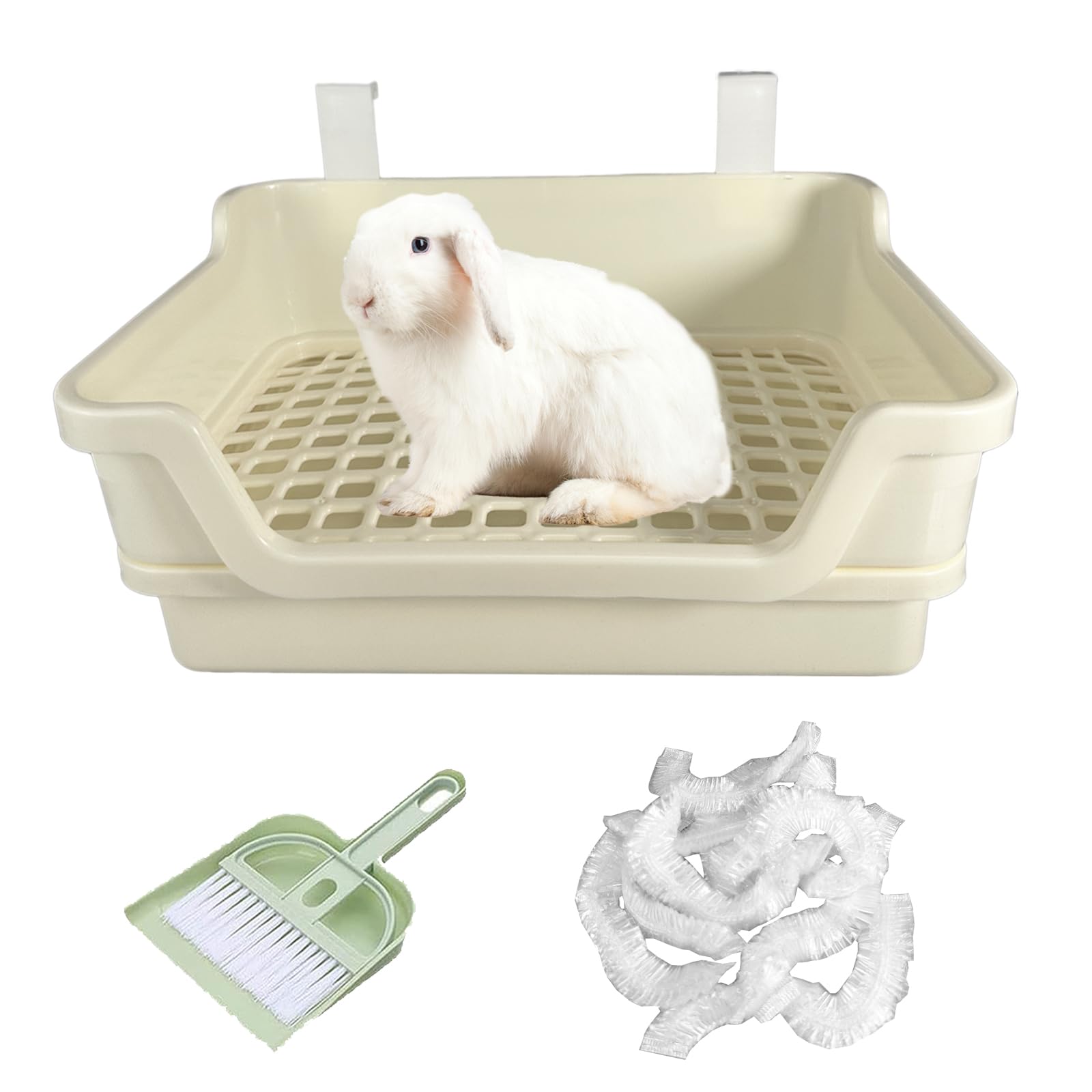 Amazon.com : WEWAYKGJ Large Rabbit Litter Box Bunny Litter Pan Rabbit ...