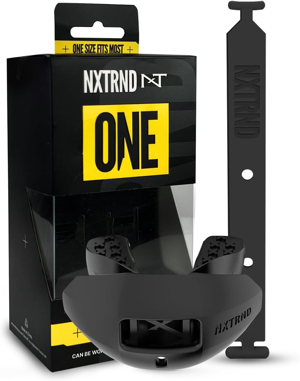 Nxtrnd One Football Mouth Guard, Strap Included, Fits Adult & Youth ...