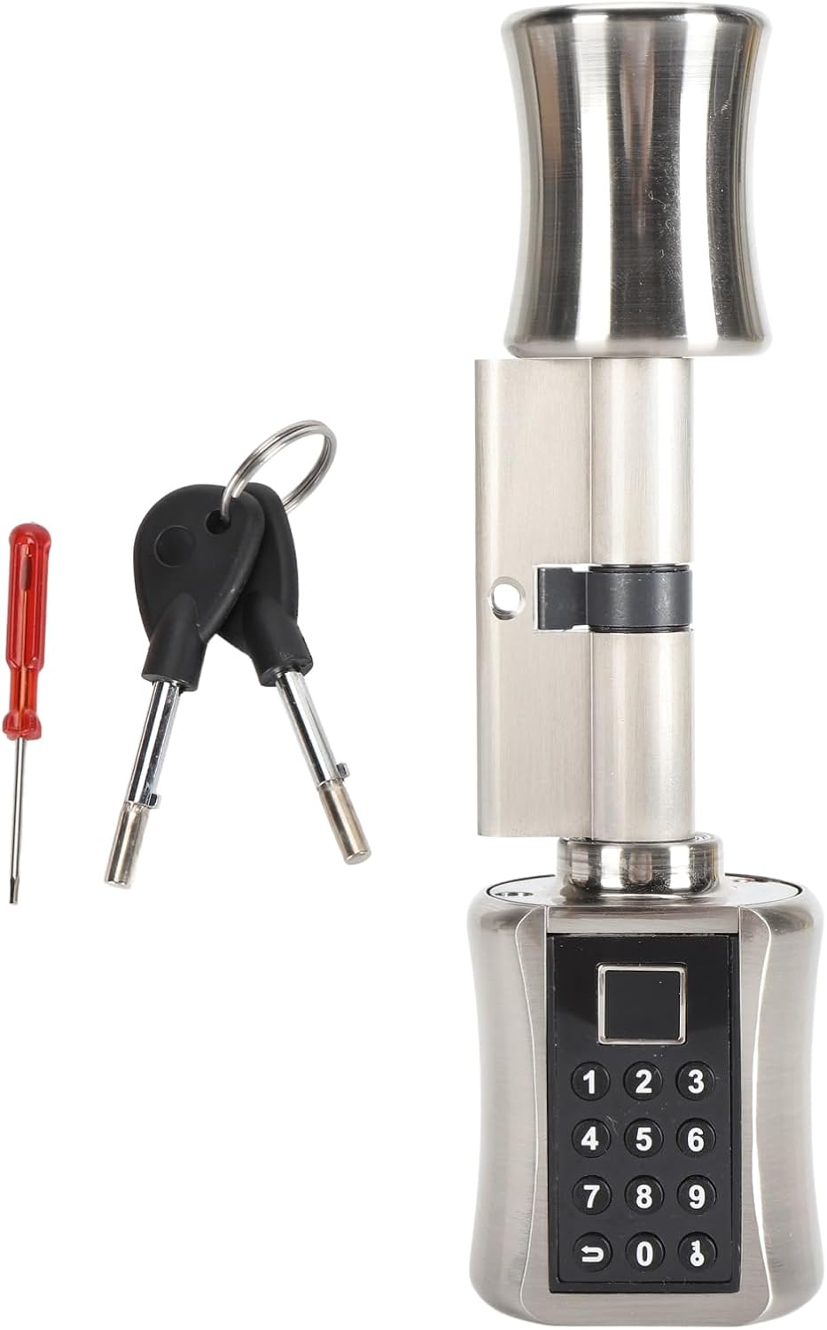 Amazon.com: Smart Cylinder Lock Fingerprint Scanner Quick Unlock ...