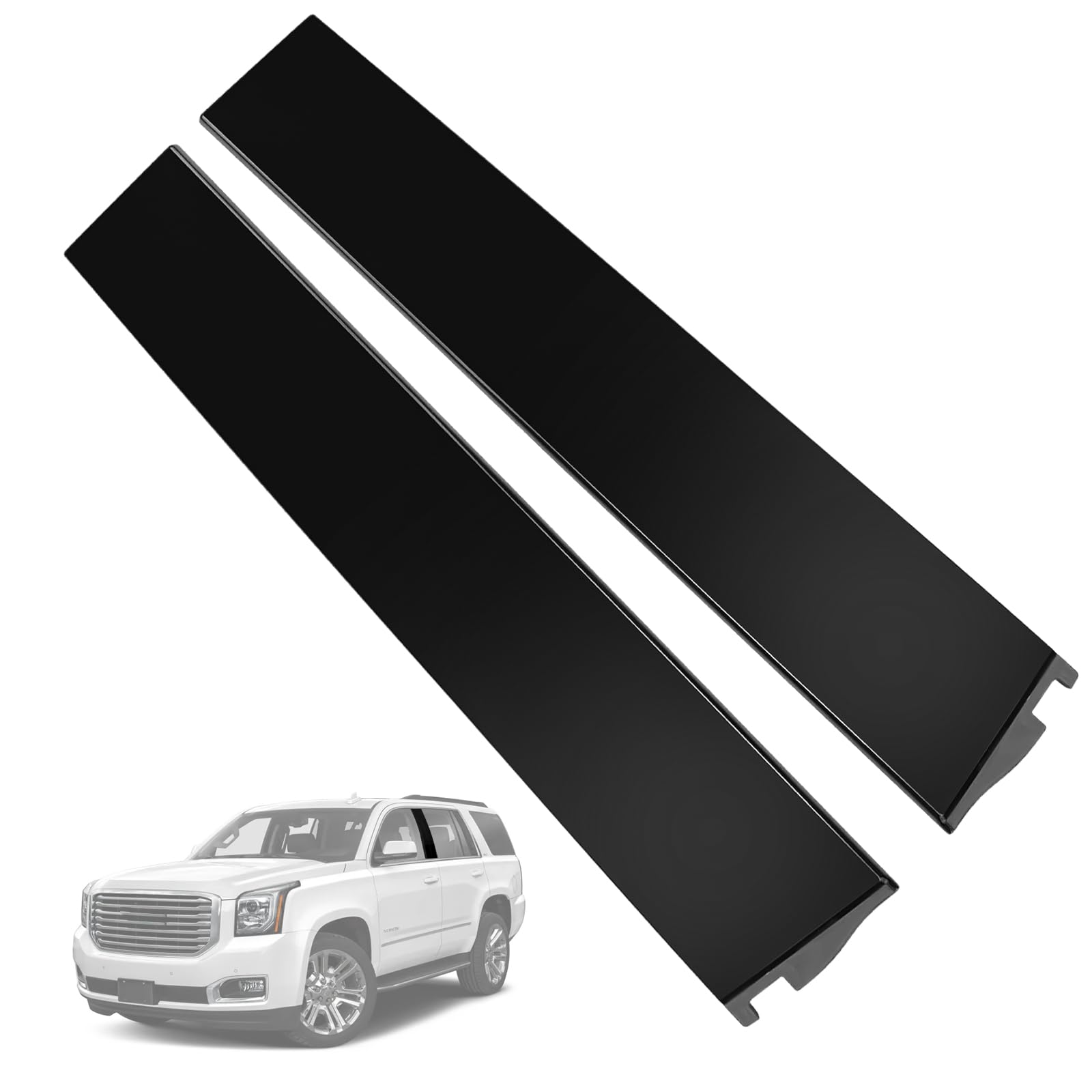 Amazon.com: Donpida Set of 2 B Pillar Trim Molding Windshield Outer B ...