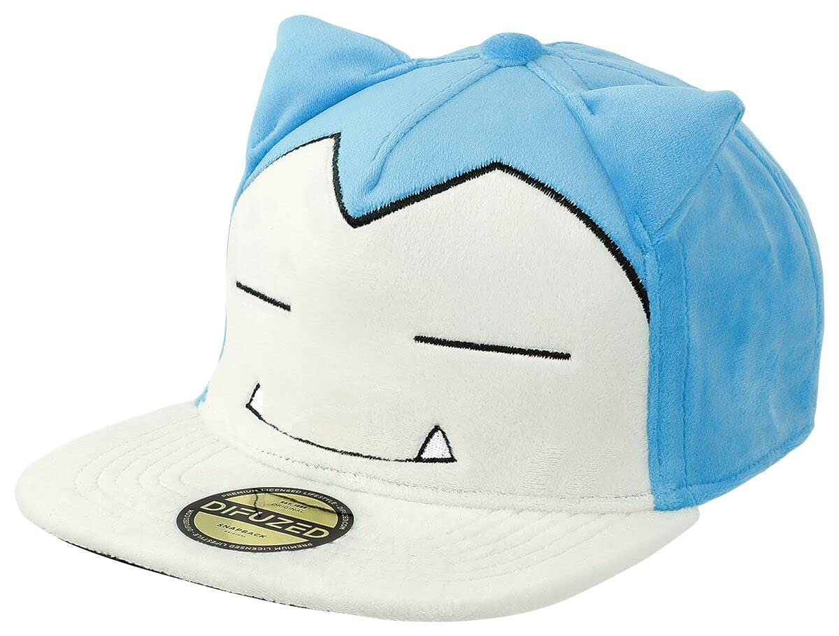 Pokemon Snorlax Plush Cap, Multi-Colour (SB107518POK) Black at Amazon ...