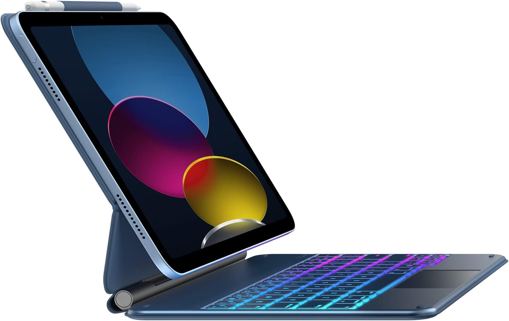 Amazon.com: Logitech Combo Touch Detachable Keyboard Case for iPad (10th gen) - Oxford Grey ...