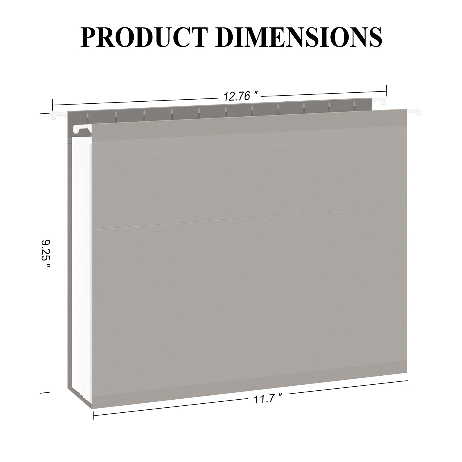Snapklik.com : ViVin Hanging File Folders, 1/5-Cut Adjustable Tabs