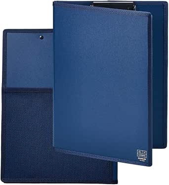 King Jim 5995 Clipboard All-in with Cover, A4, Short Side Binding, Bi ...
