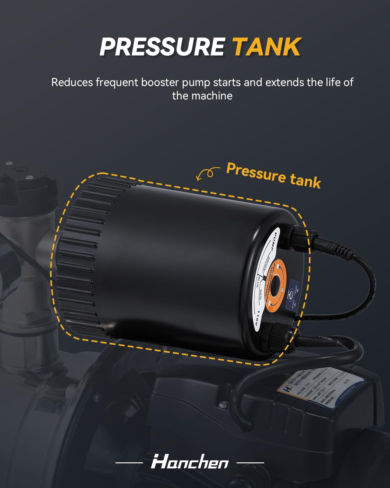 Snapklik.com : Hanchen 3/4 HP Shallow Well Pump